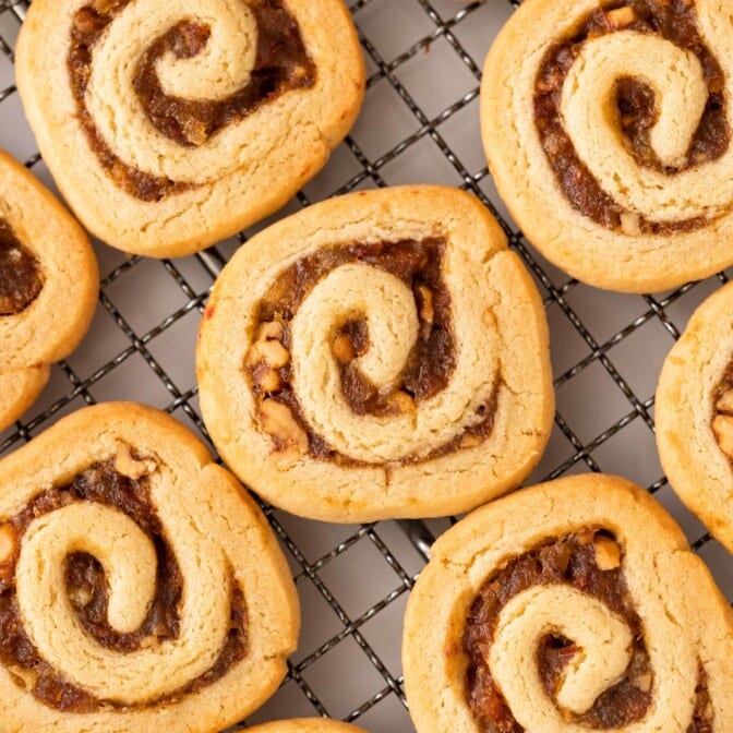 Date & Nut Pinwheel Cookies Recipe - Wyse Guide
