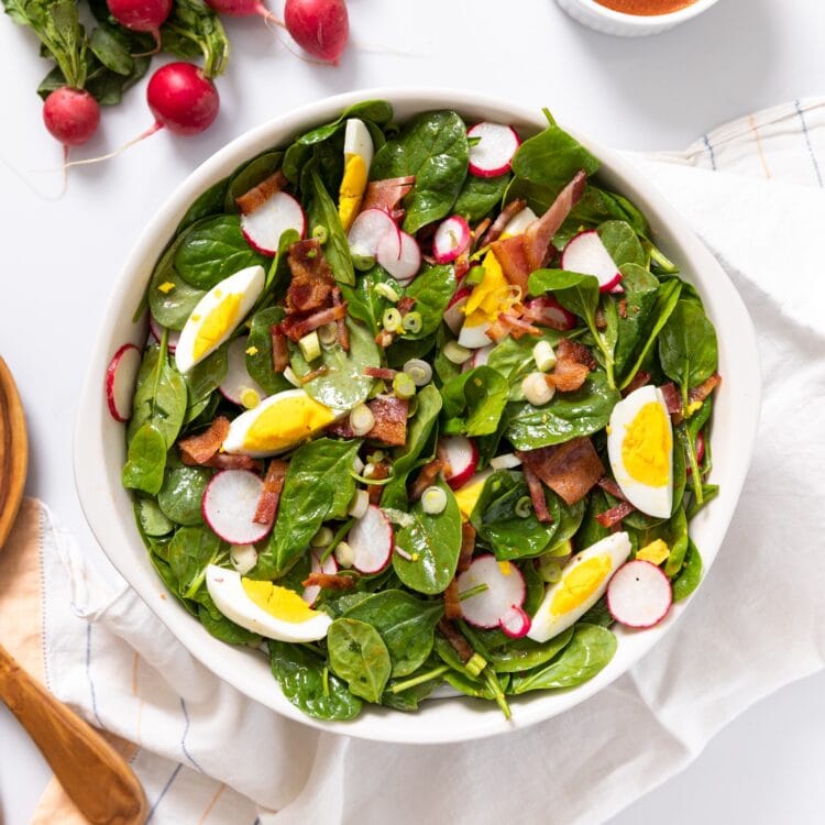 Spring Spinach Salad - Wyse Guide