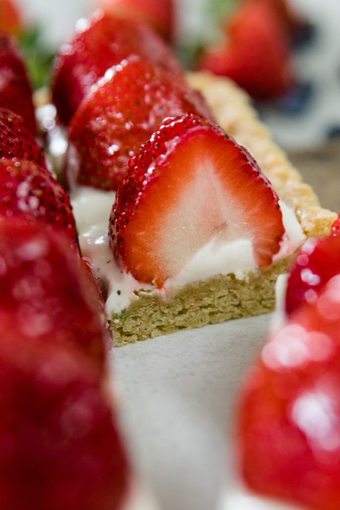 Strawberry & Blueberry Cookie Tart - Wyse Guide