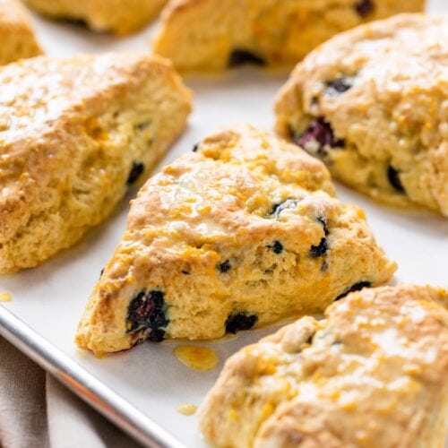 Peach & Raspberry Scones - Wyse Guide