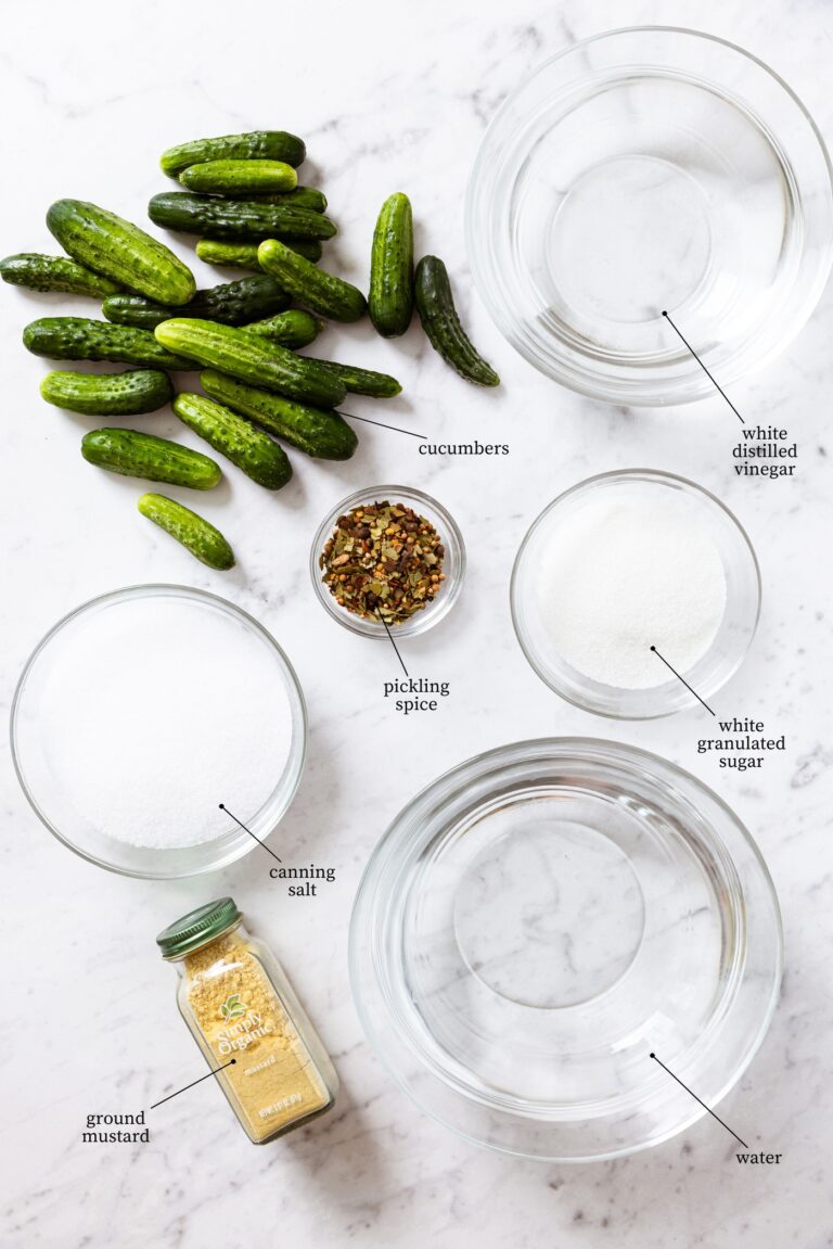 How to Make Mustard Pickles (Recipe + Video) - Wyse Guide