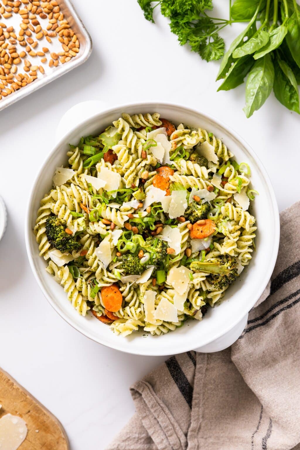 Fresh Herb Pasta Salad - Wyse Guide