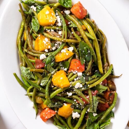 Fresh Green Bean & Tomato Salad Recipe - Wyse Guide