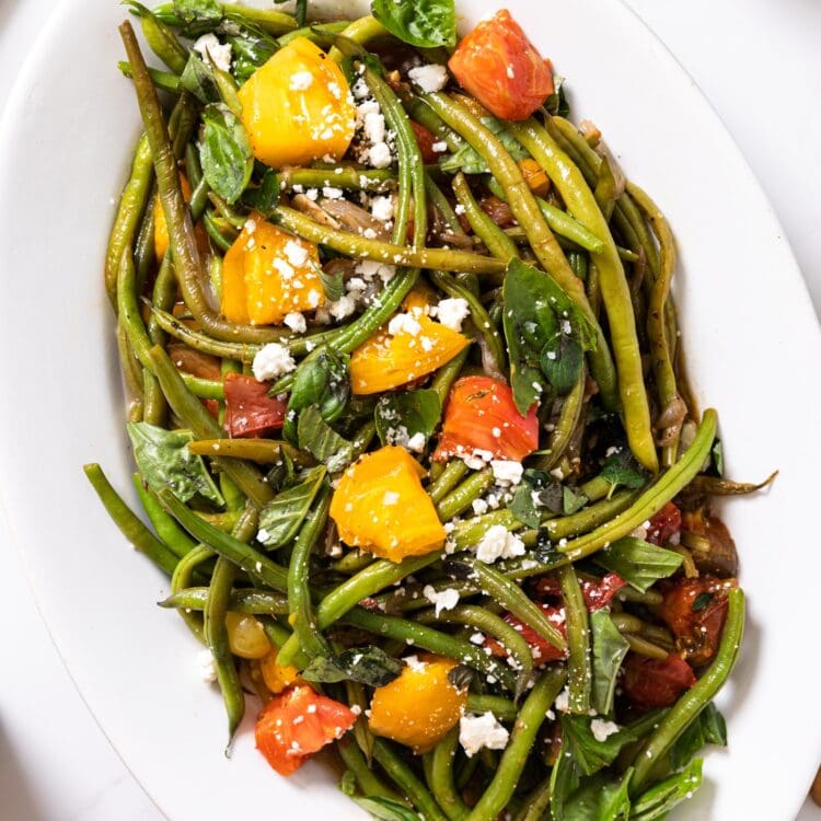 Fresh Green Bean & Tomato Salad Recipe - Wyse Guide