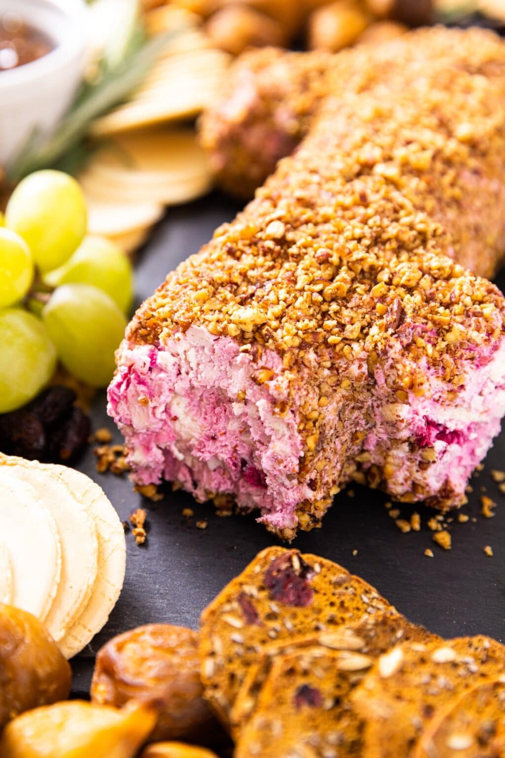 Cranberry Cheese Log - Wyse Guide