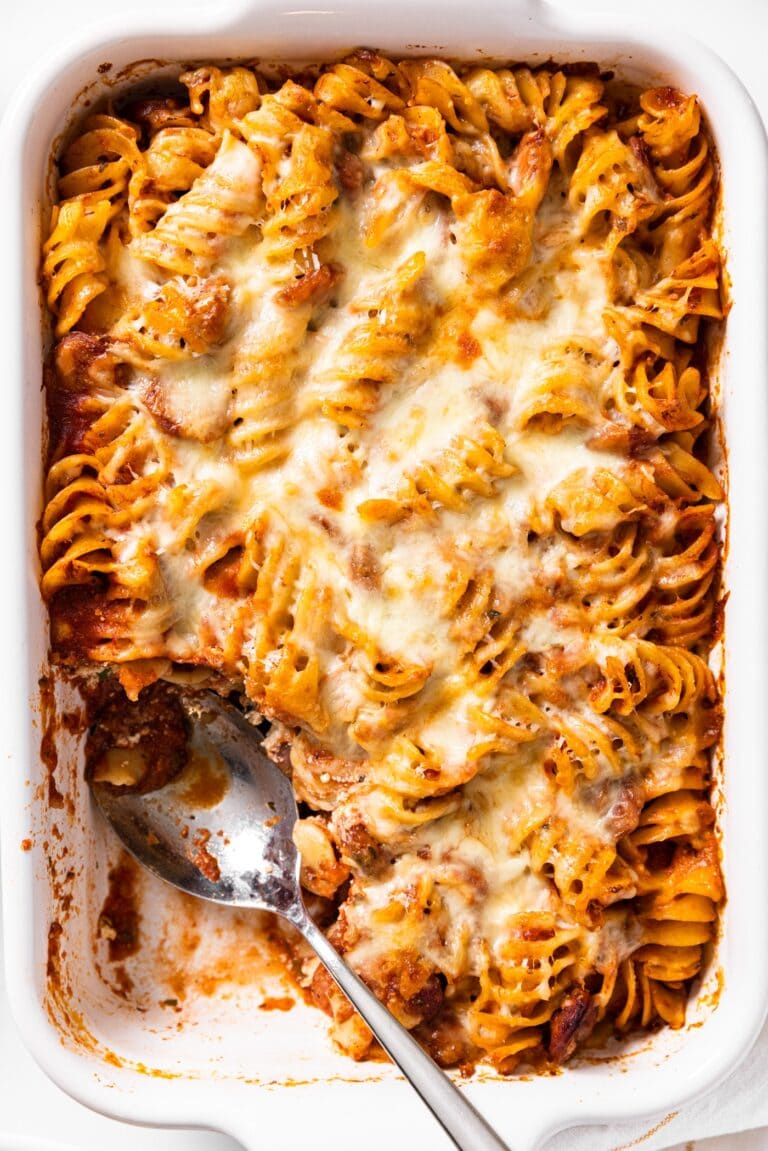 Baked Rotini Casserole - Wyse Guide