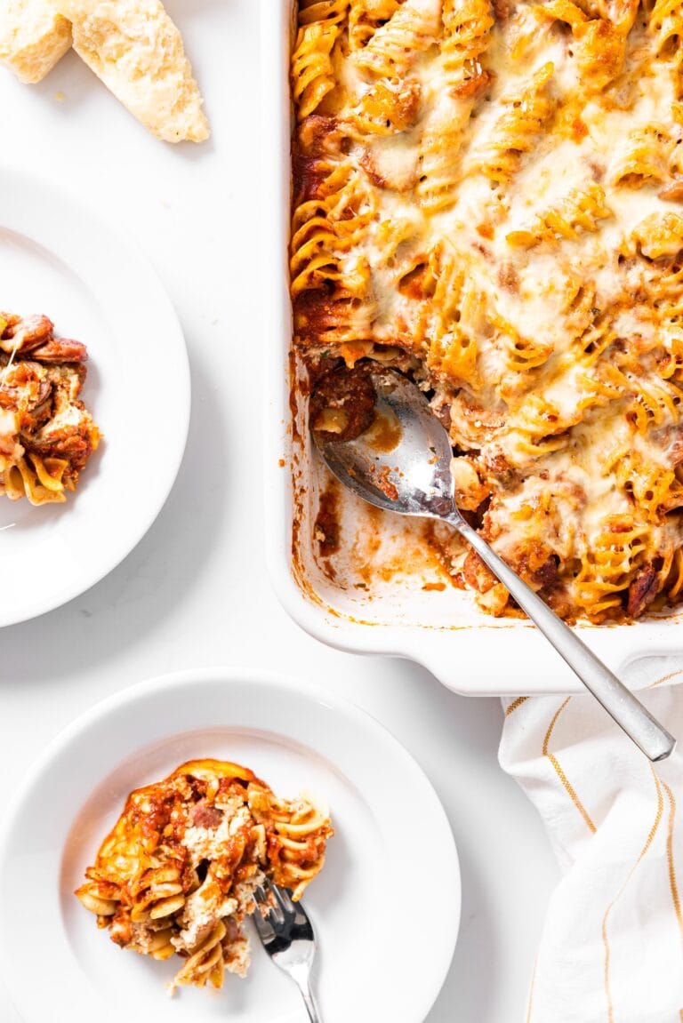 Baked Rotini Casserole Recipe - Wyse Guide