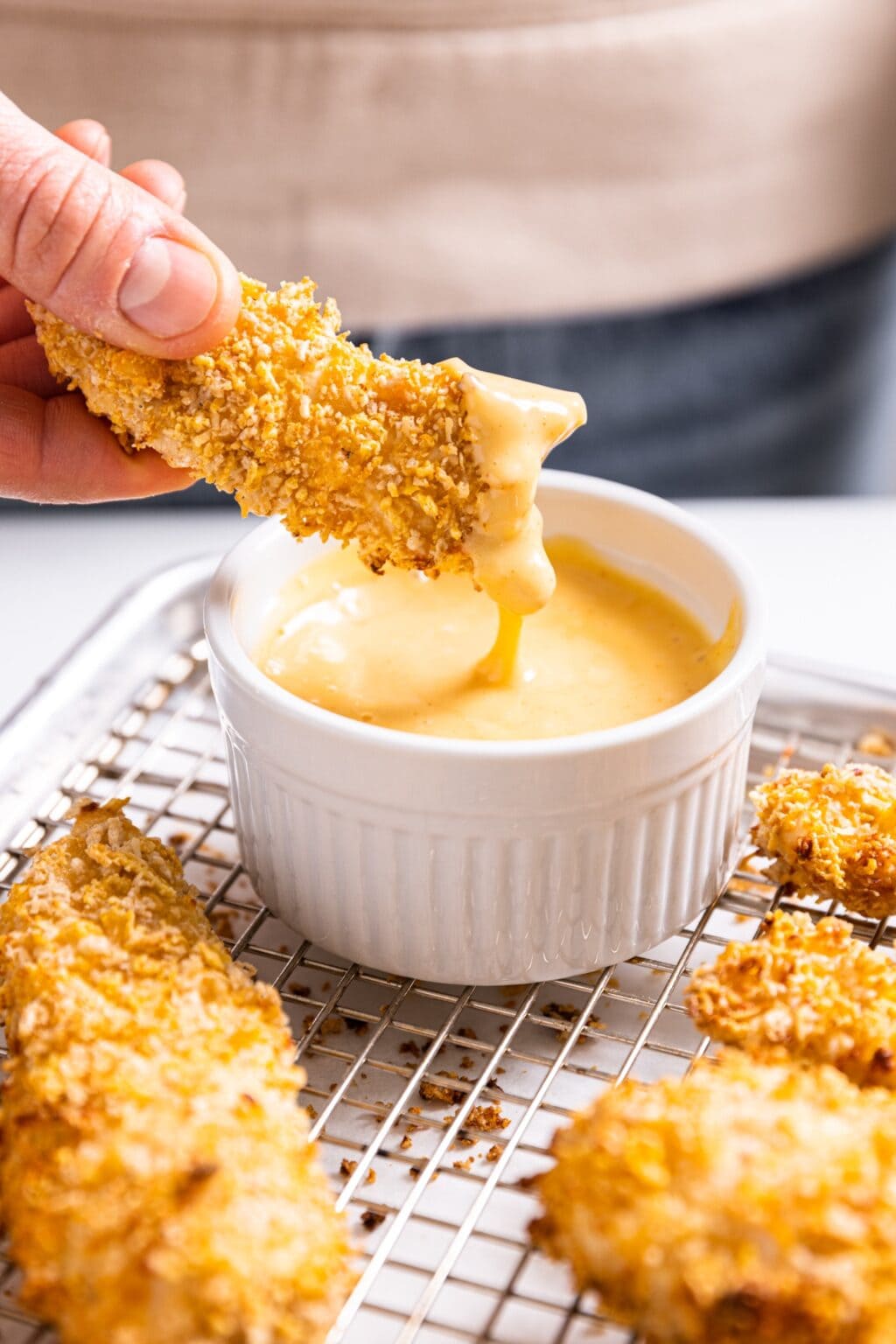 Baked Crispy Chicken Strips Recipe - Wyse Guide