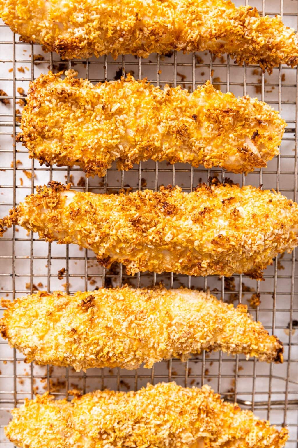 Baked Crispy Chicken Strips Recipe - Wyse Guide