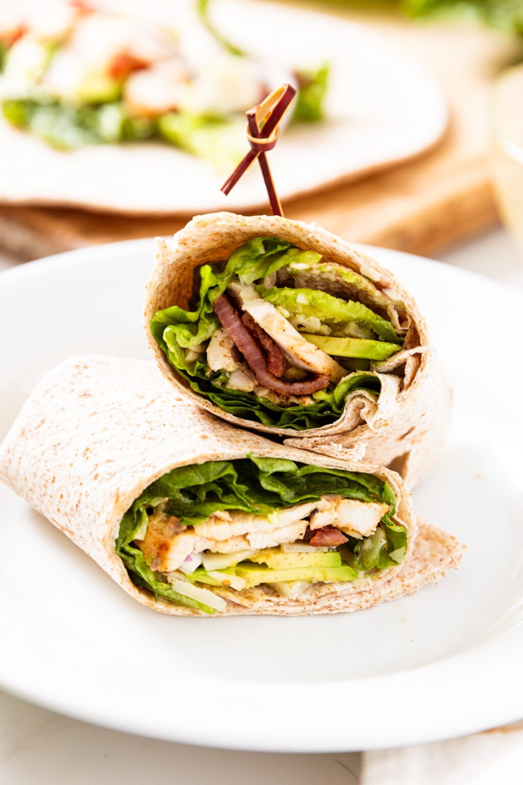 California Chicken Caesar Wrap - Wyse Guide