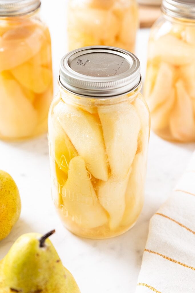 Canned Pears Recipe (With Video) - Wyse Guide