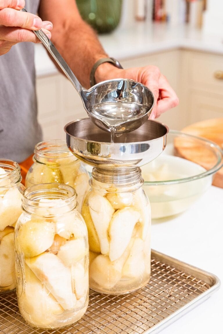 Canned Pears Recipe (With Video) - Wyse Guide