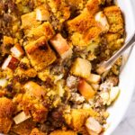 Apple & Sausage Cornbread Stuffing - Wyse Guide