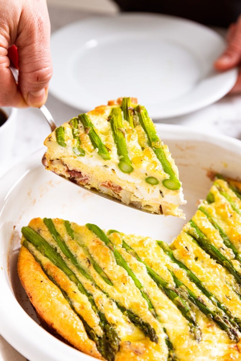 Asparagus & Roasted Potato Frittata - Wyse Guide