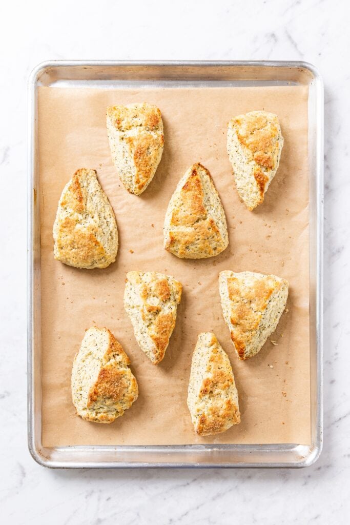 Lemon Poppy Seed Scones - Wyse Guide