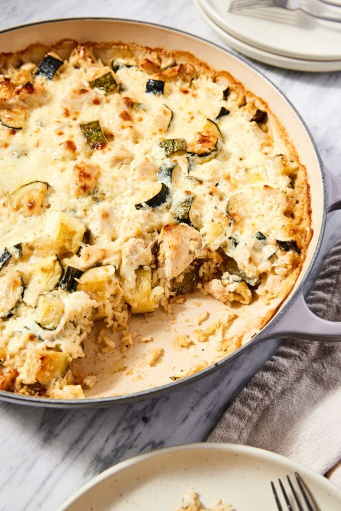 Chicken, Zucchini & Rice Casserole - Wyse Guide