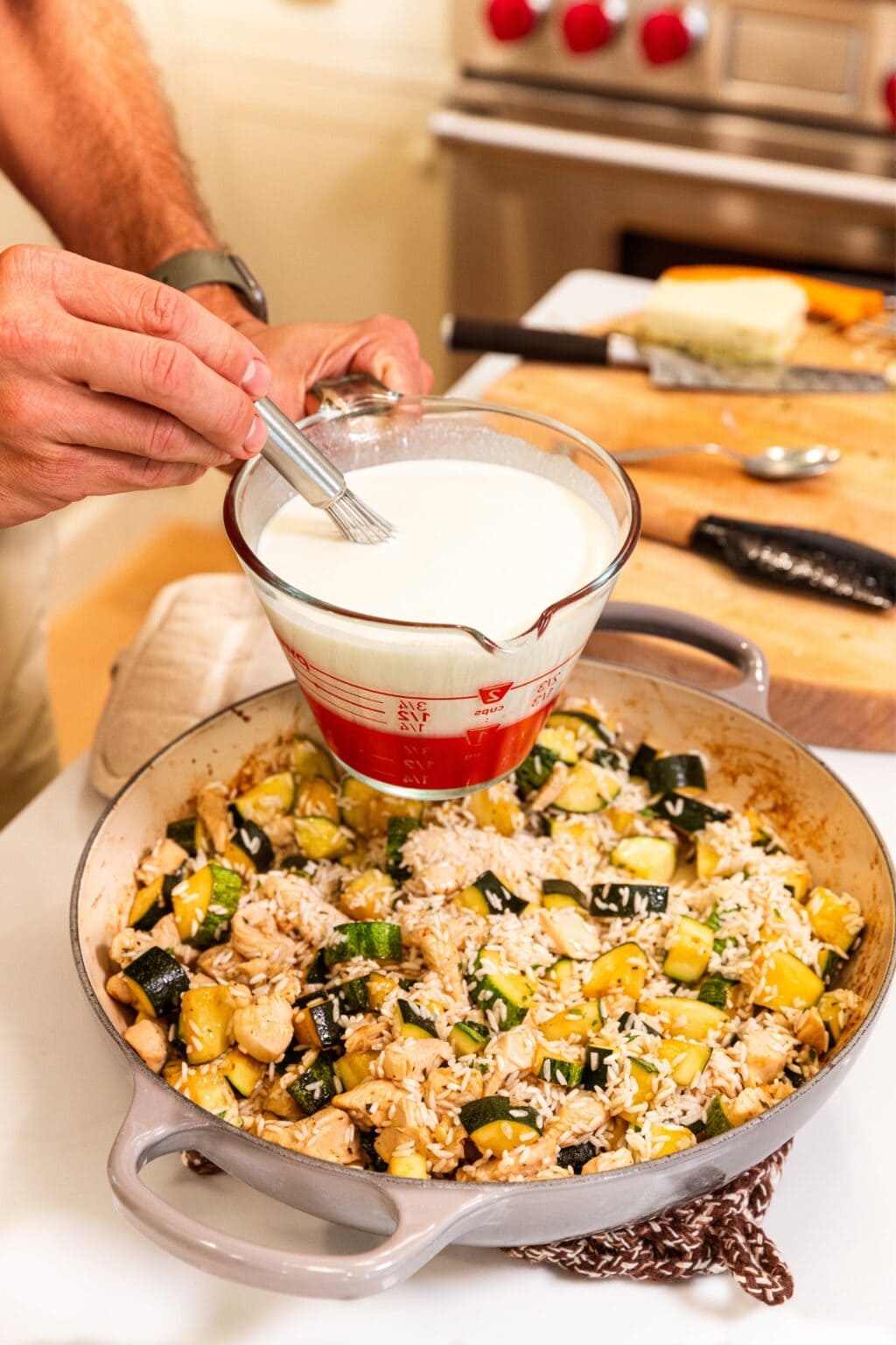 Chicken, Zucchini & Rice Casserole - Wyse Guide