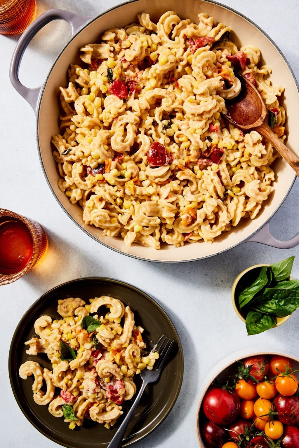 Tomato & Sweet Corn Pasta - Wyse Guide