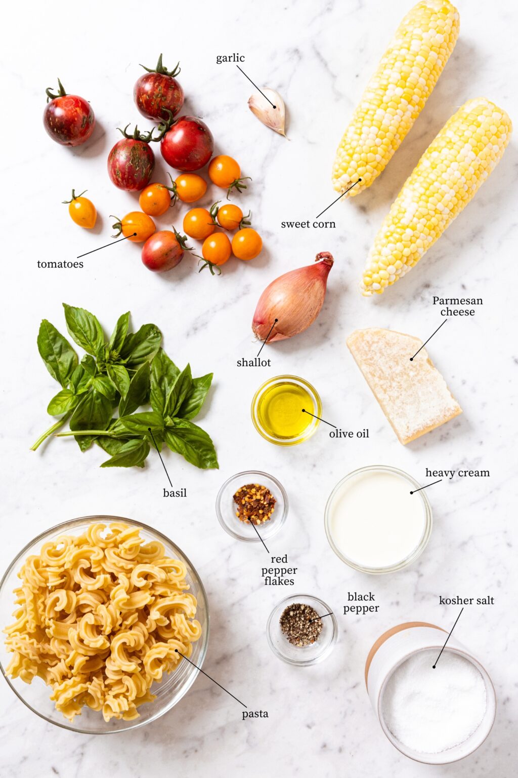 Tomato & Sweet Corn Pasta - Wyse Guide