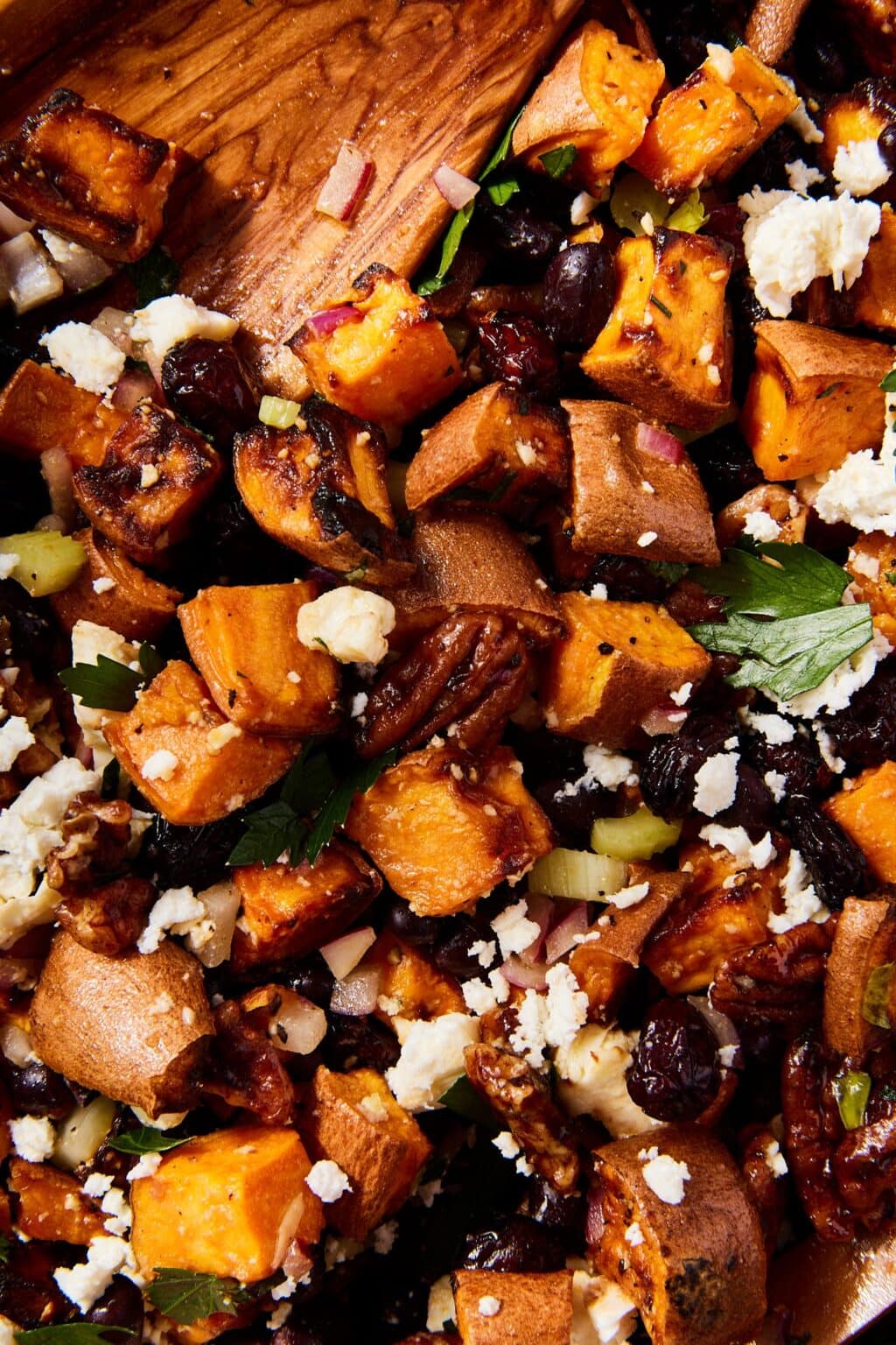 Roasted Sweet Potato Salad Recipe - Wyse Guide