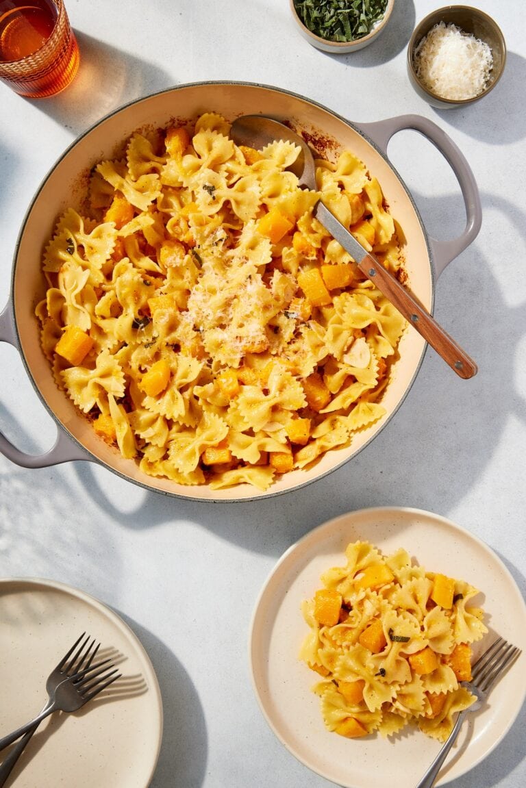 Brown Butter Squash Pasta - Wyse Guide