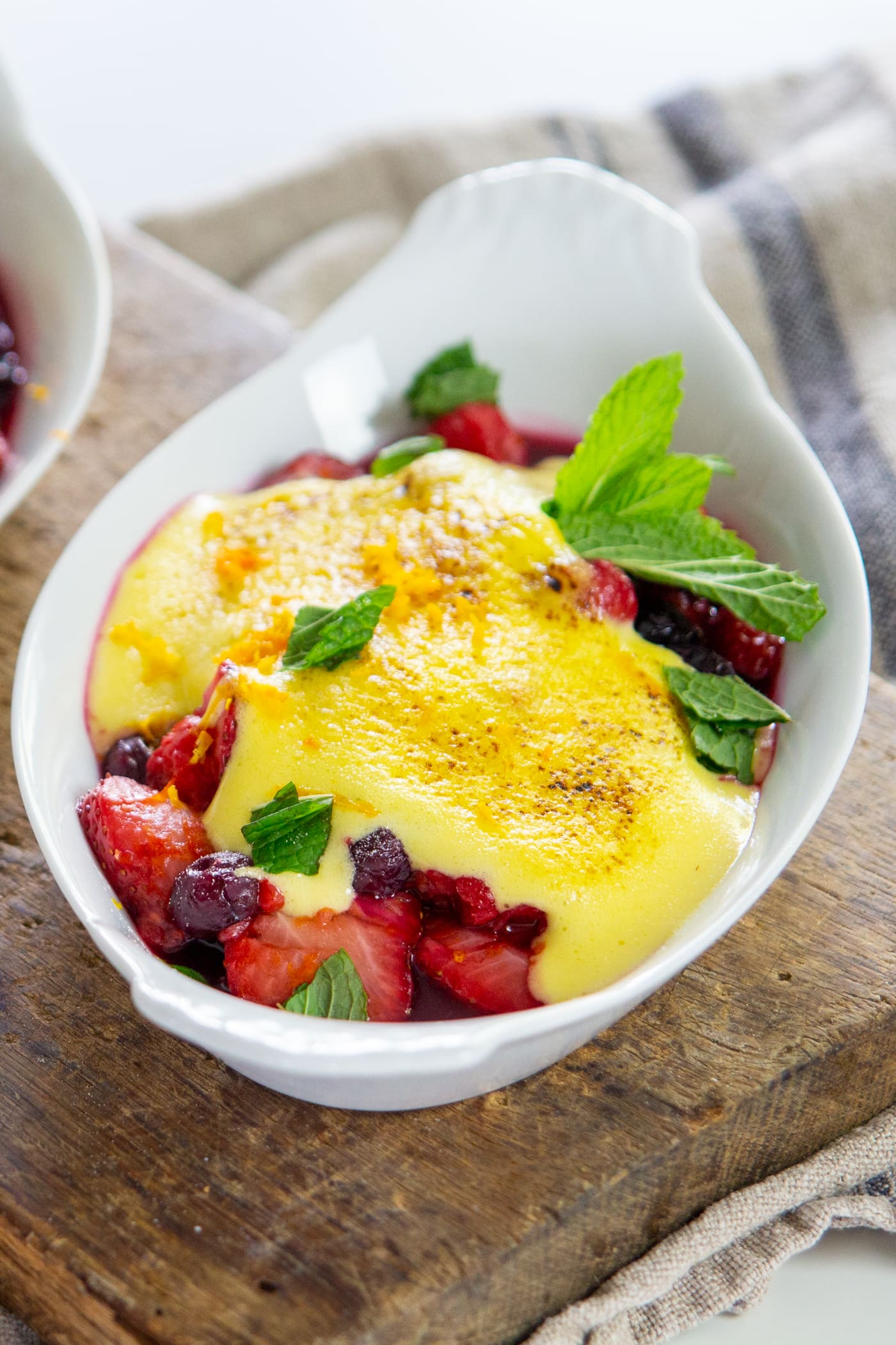 Roasted Berries with Sabayon Recipe - Wyse Guide