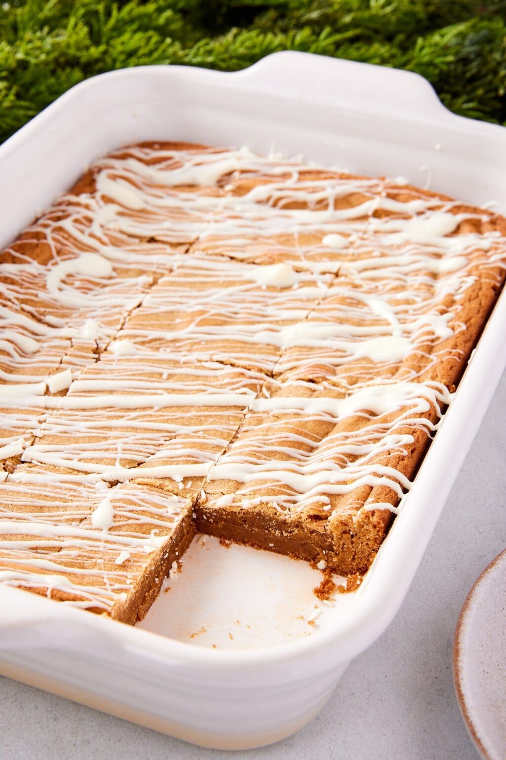 Gingerbread Blondies Recipe - Wyse Guide