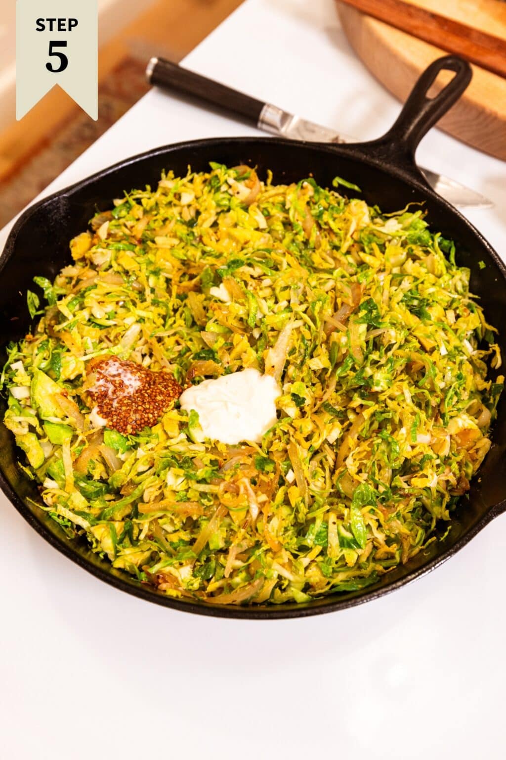 Shaved Brussels Sprouts Hash - Wyse Guide