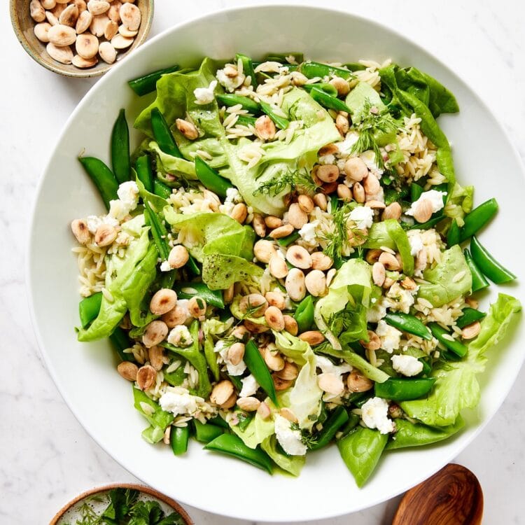 Spring Cobb Salad with Creamy Herb Dressing - Wyse Guide