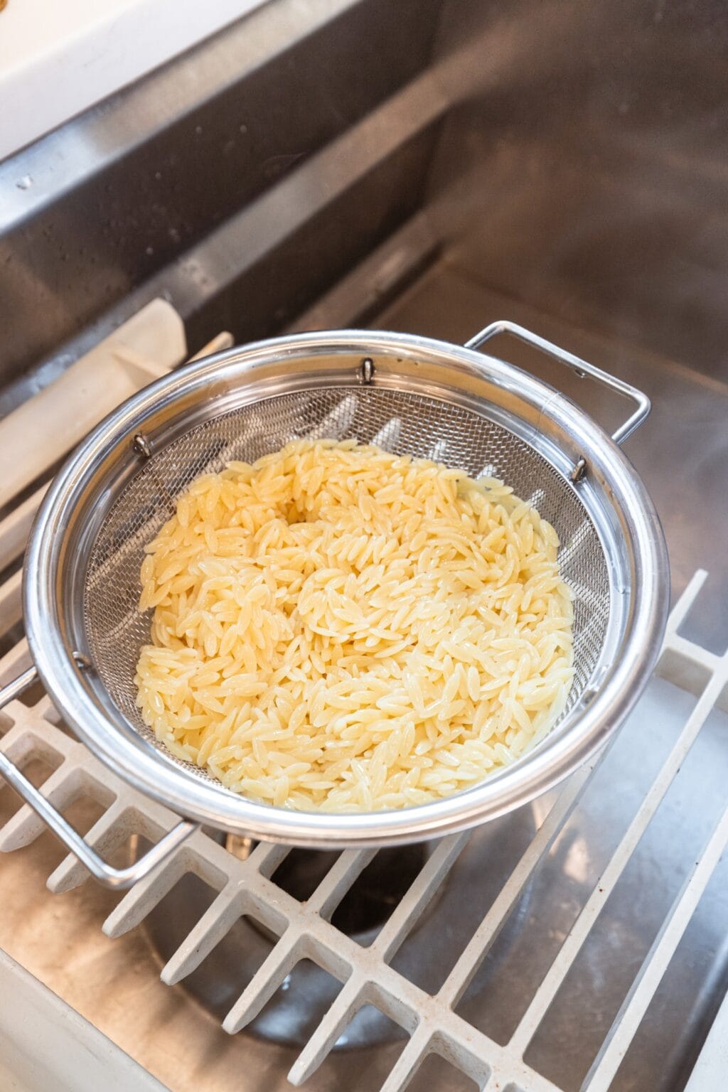 Spring Orzo Salad with Snap Peas - Wyse Guide