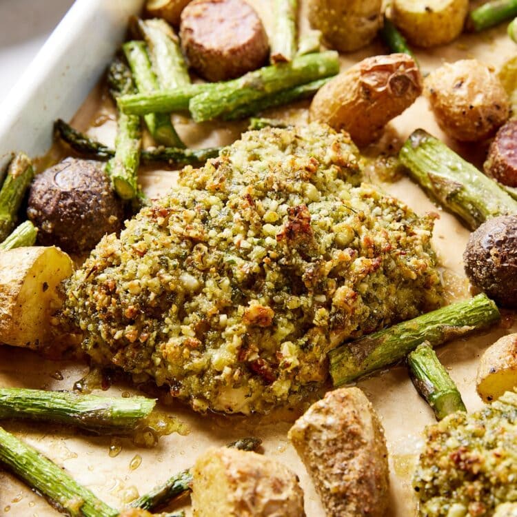 Herb Crusted Baked Halibut - Wyse Guide