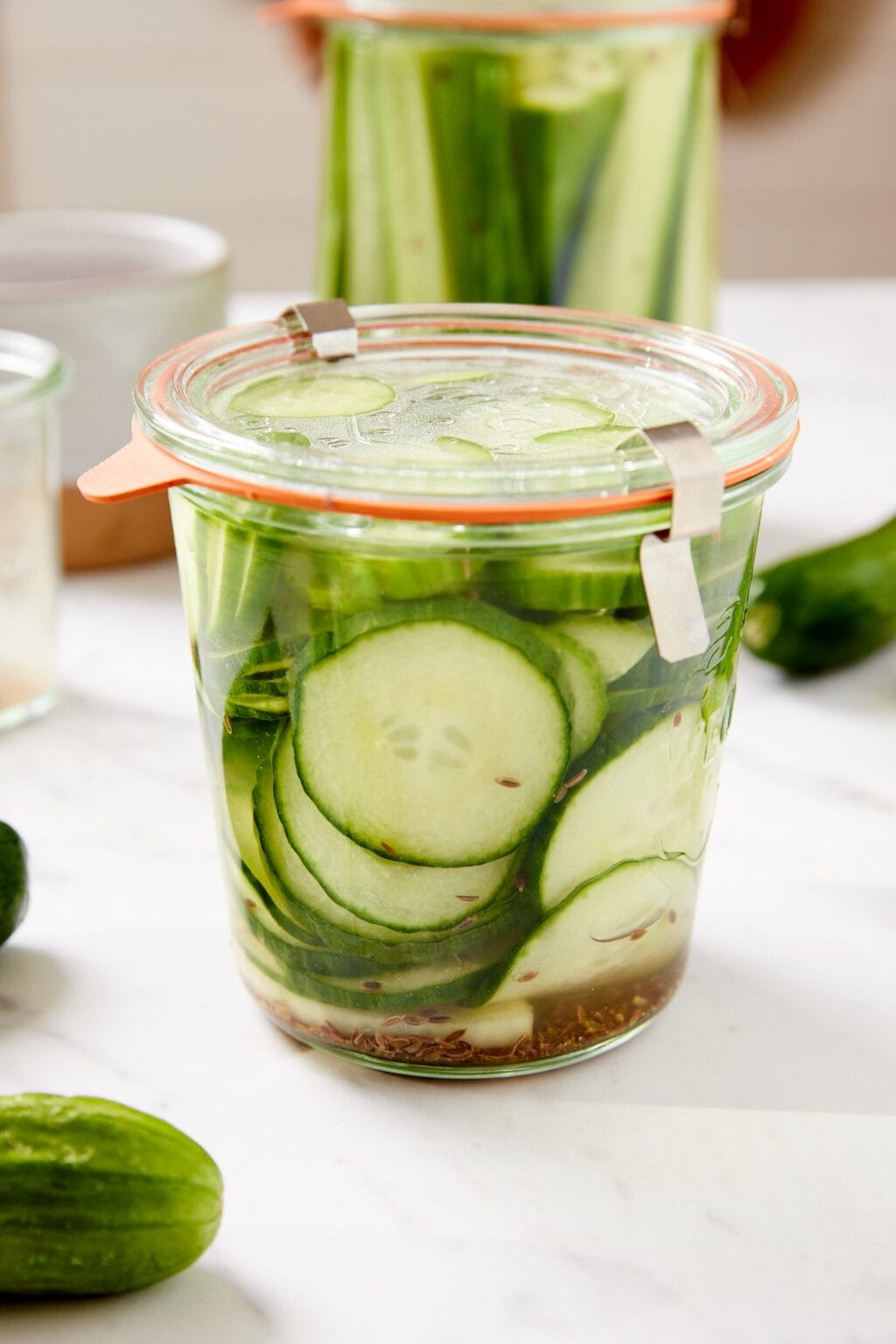 Refrigerator Dill Pickles Recipe (With Video) - Wyse Guide
