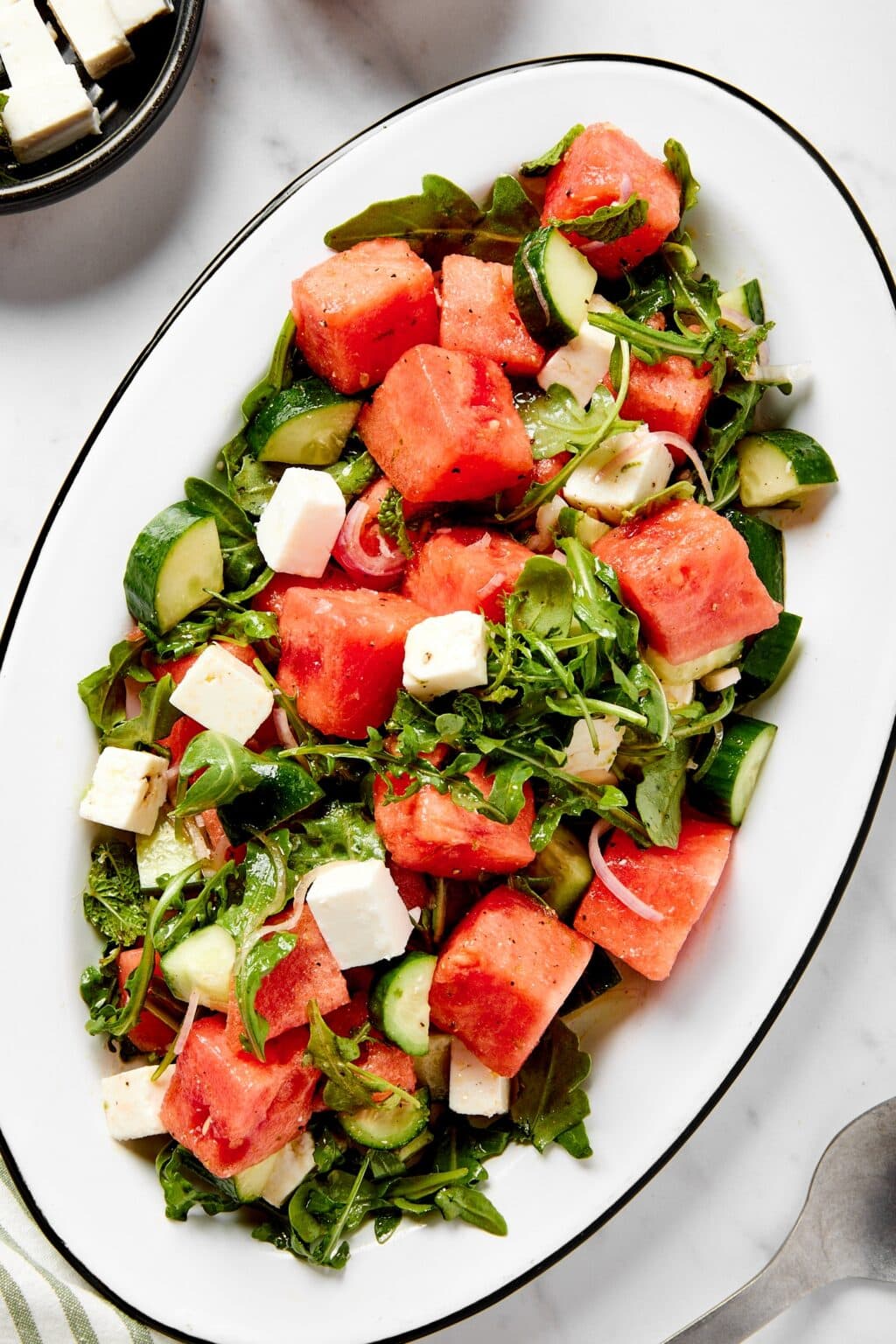 Watermelon Salad Recipe - Wyse Guide