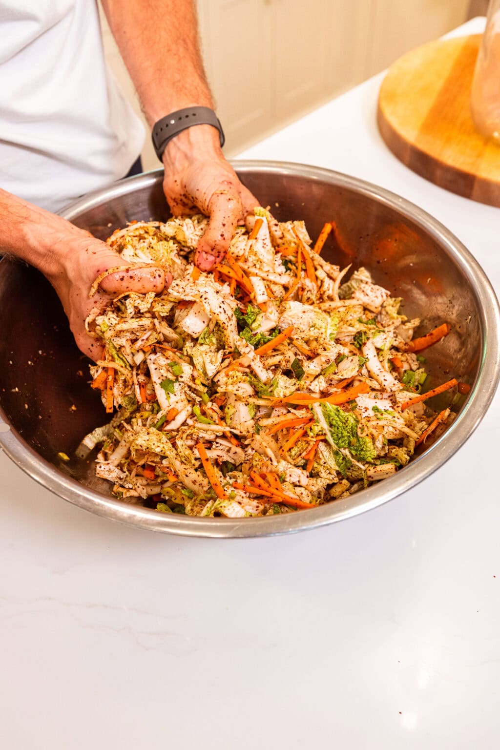 How to Make Kimchi at Home (Step by Step + Video) - Wyse Guide