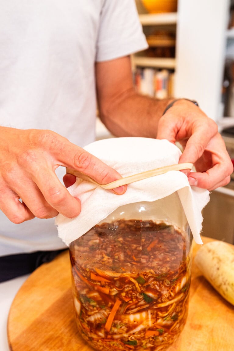 How to Make Kimchi at Home (Step by Step + Video) - Wyse Guide