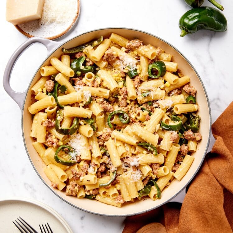 Weeknight Spinach & Sausage Pasta - Wyse Guide