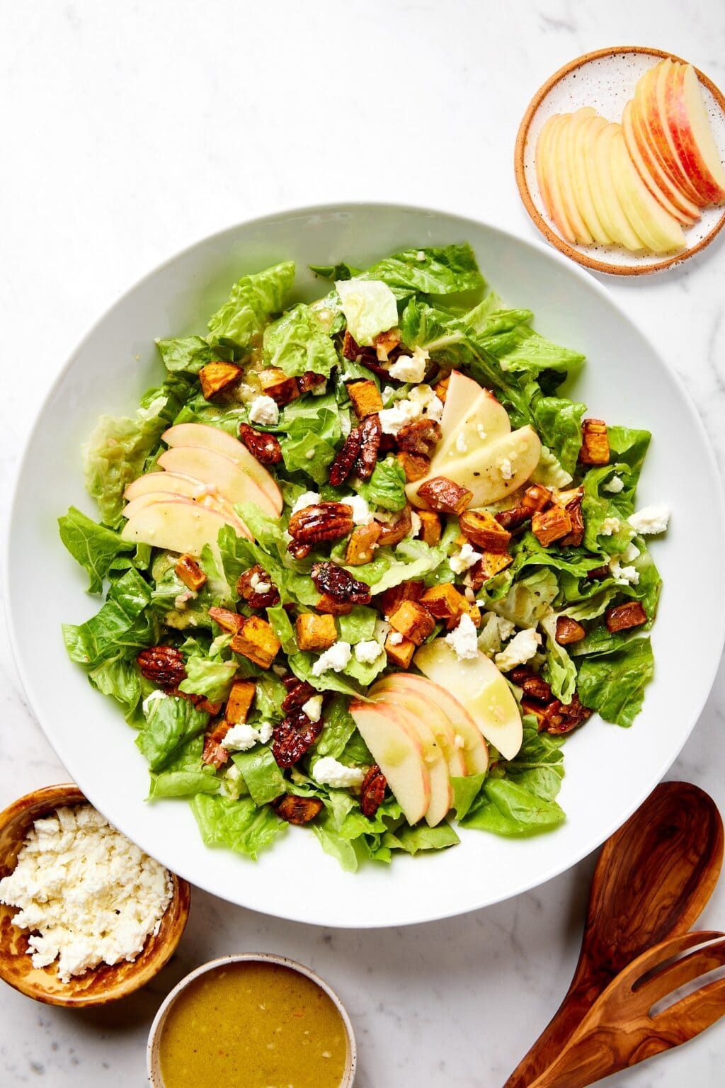 Pecan, Apple & Sweet Potato Salad Recipe - Wyse Guide