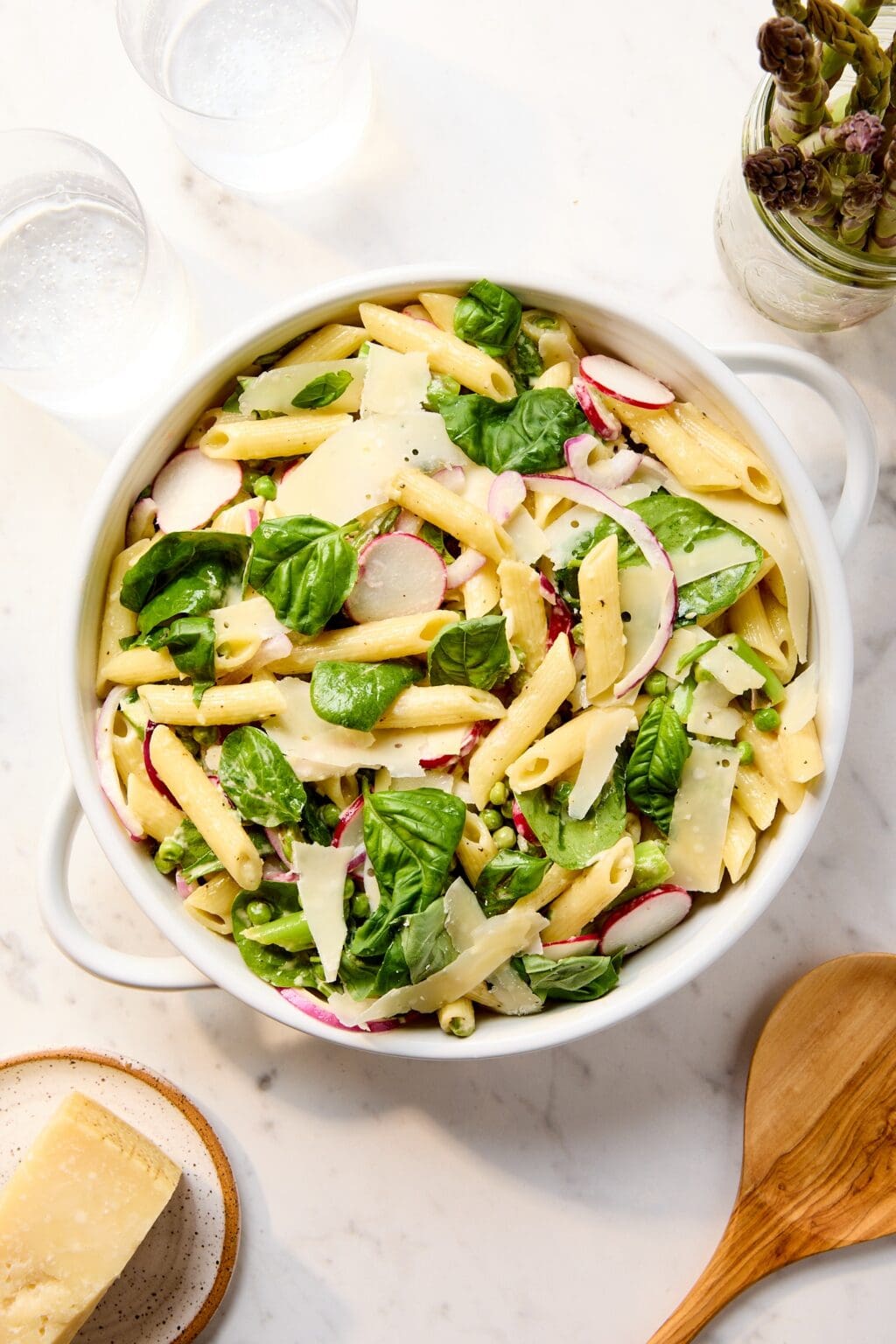 Spring Primavera Pasta Salad Recipe - Wyse Guide